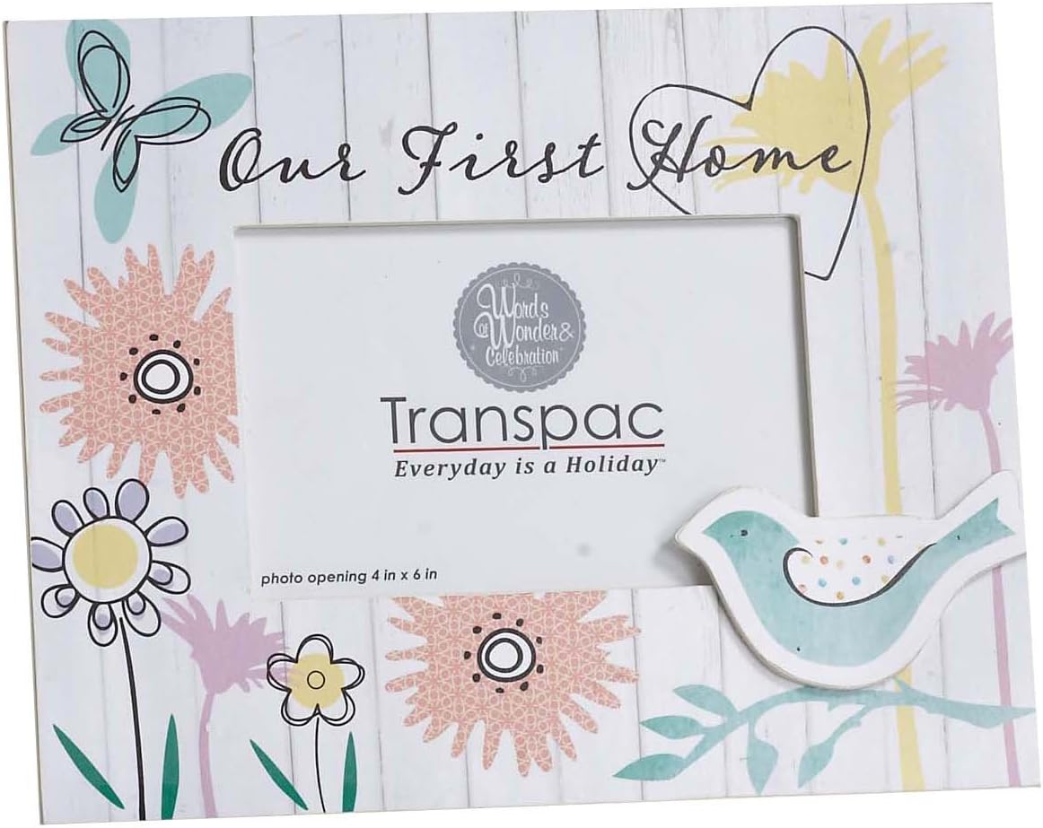 Amazon.com - Foreside Home and Garden Our First Home Photo Frame