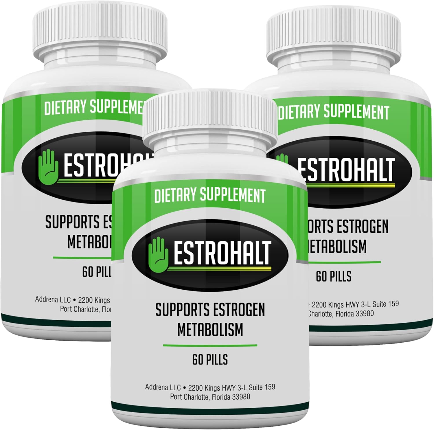 Amazon.com: Estro-Halt 3 Pack 180 Tablets- DIM Supplement ...
