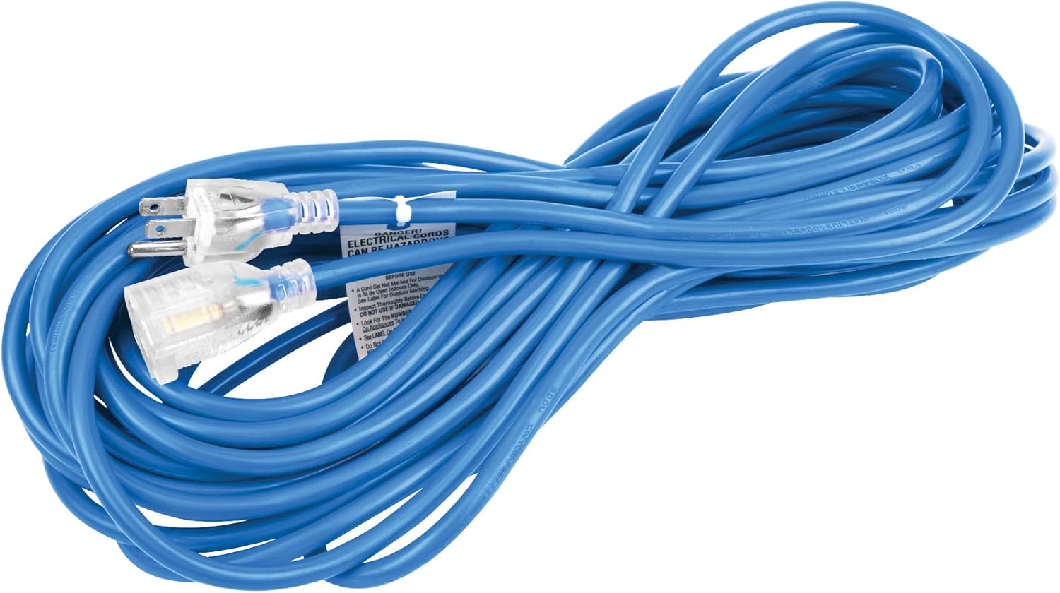 Amazon.com: Performance Tool W2257 50 FT 16GA Blue Extension Cord, PT ...