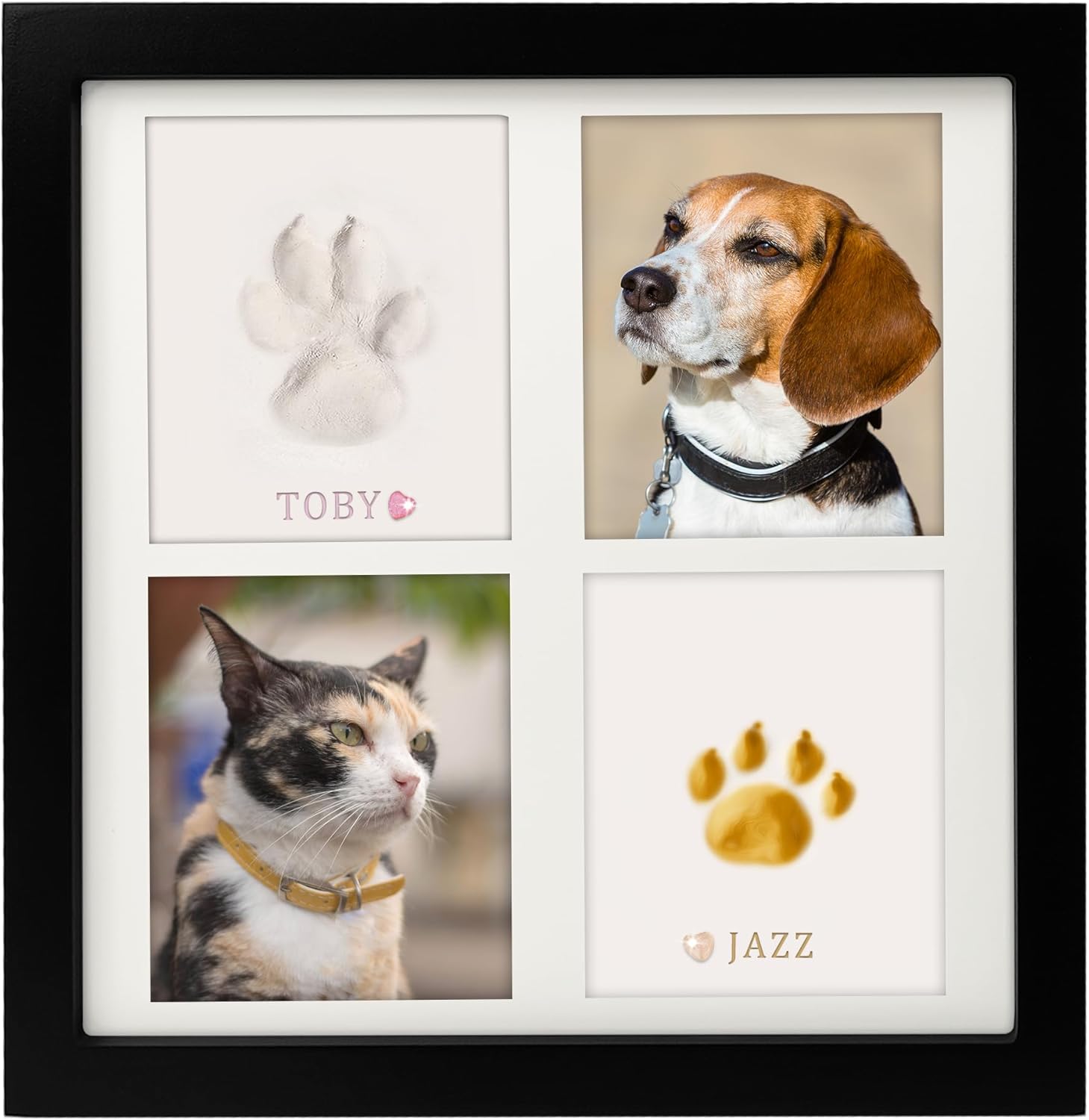 Amazon.com : MYPAWLETS Paw Print Kit for Dog Cat,Large Pawprints Area ...