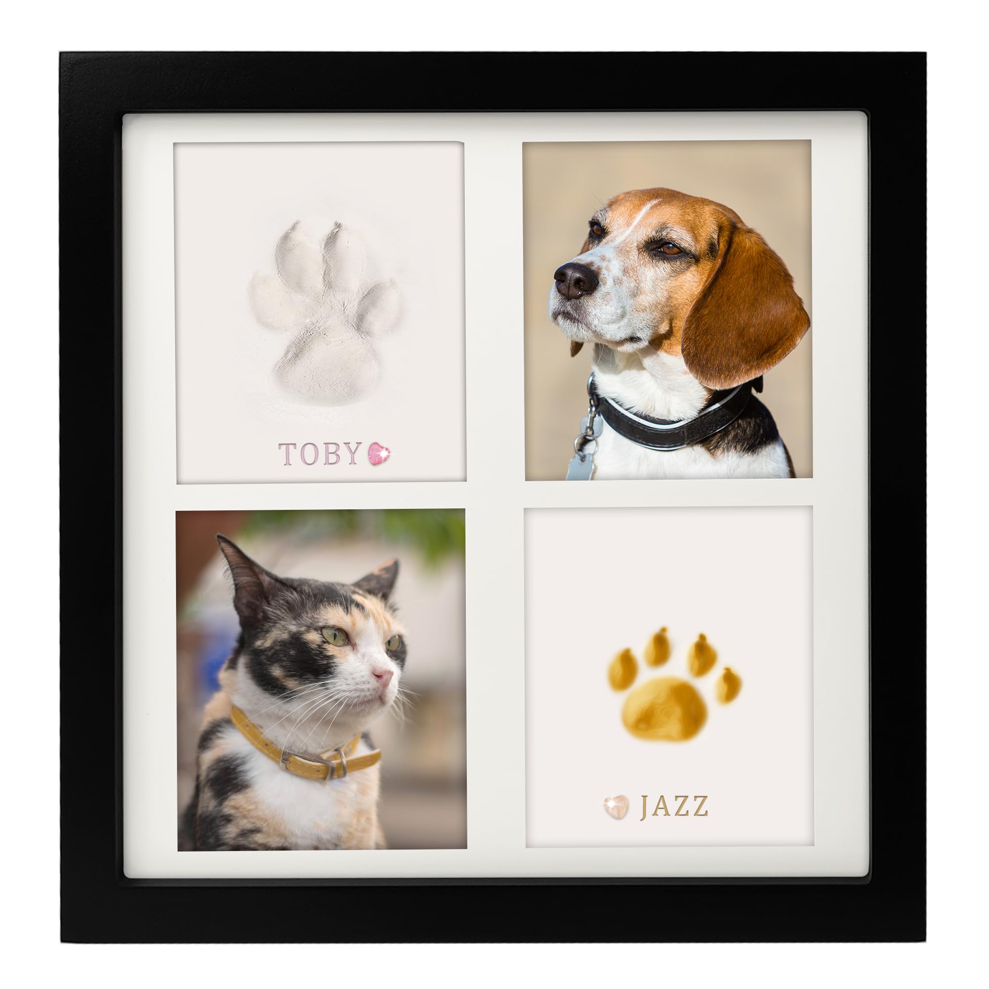 Amazon.com : MYPAWLETS Paw Print Kit for Dog Cat,Large Pawprints Area ...