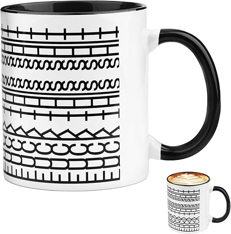 Vibbang Hidden Message Coffee Mug, Funny Swear Word Mug, Hidden Tea Cup ...