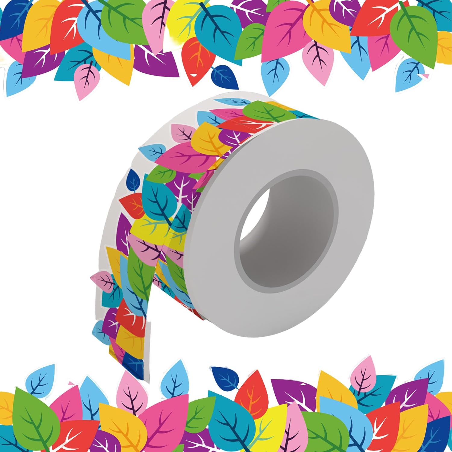 Amazon.com: CHANMOL 65.6 Ft Leaves Bulletin Board Border, Self-Adhesive ...