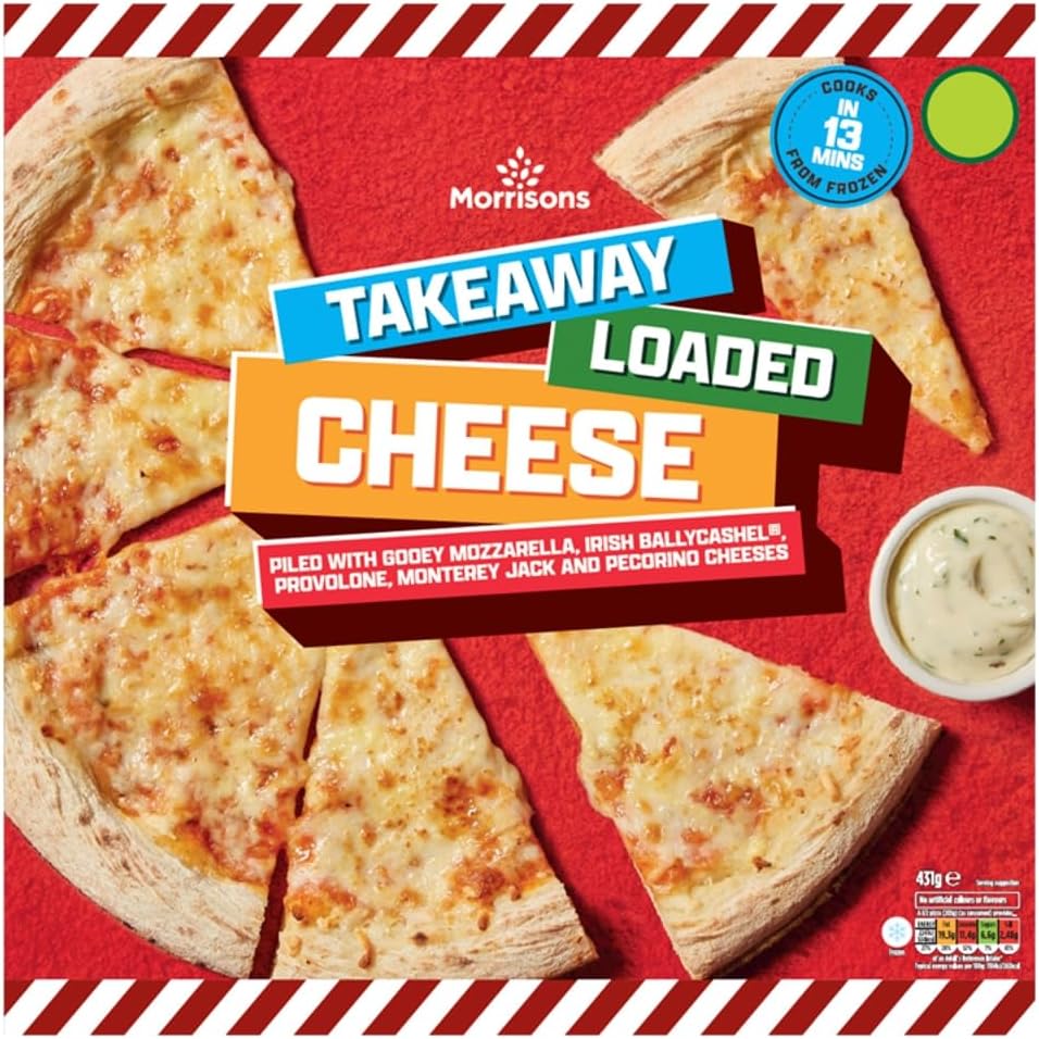 Morrisons Takeaway Loaded Cheese, 431g : Amazon.co.uk: Grocery