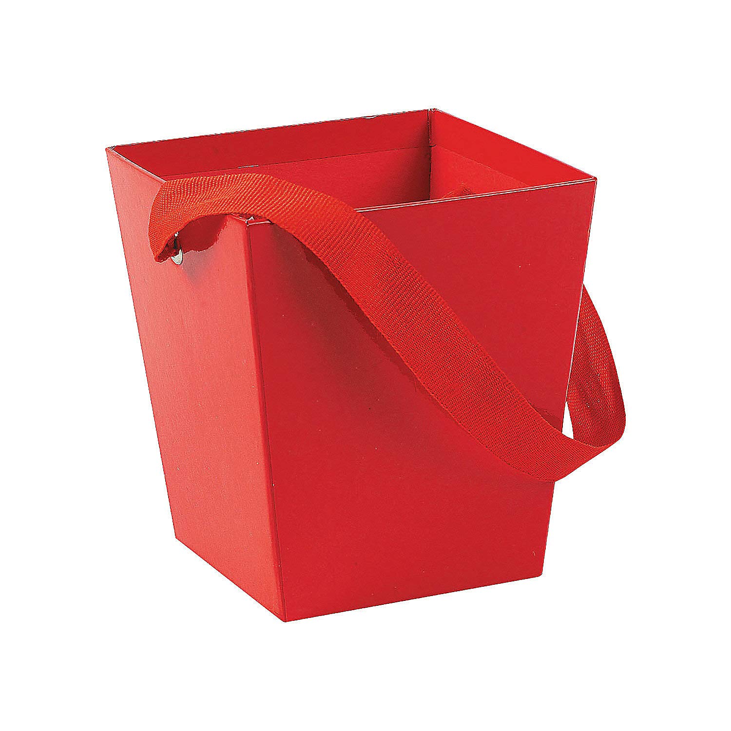 Fun Express Red Cardboard Bucket W/Ribbon Handle (12-Pack) : Amazon.in ...
