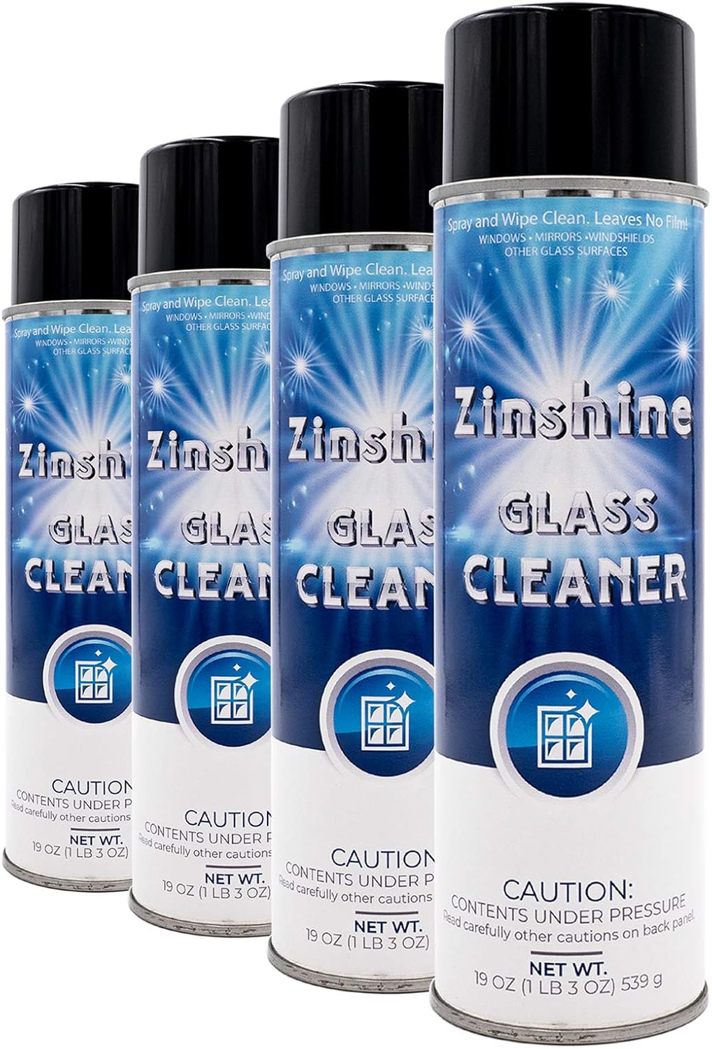 Amazon.com: Zinshine Ammonia-Free Glass Cleaner Spray - Streak-Free ...