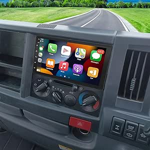 Amazon.com: 4+64G Car Stereo Radio GPS Navigation for Isuzu N Series ...