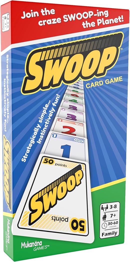 Amazon.com: SWOOP Card Game | Fun for The Entire Family | Easy to Learn ...