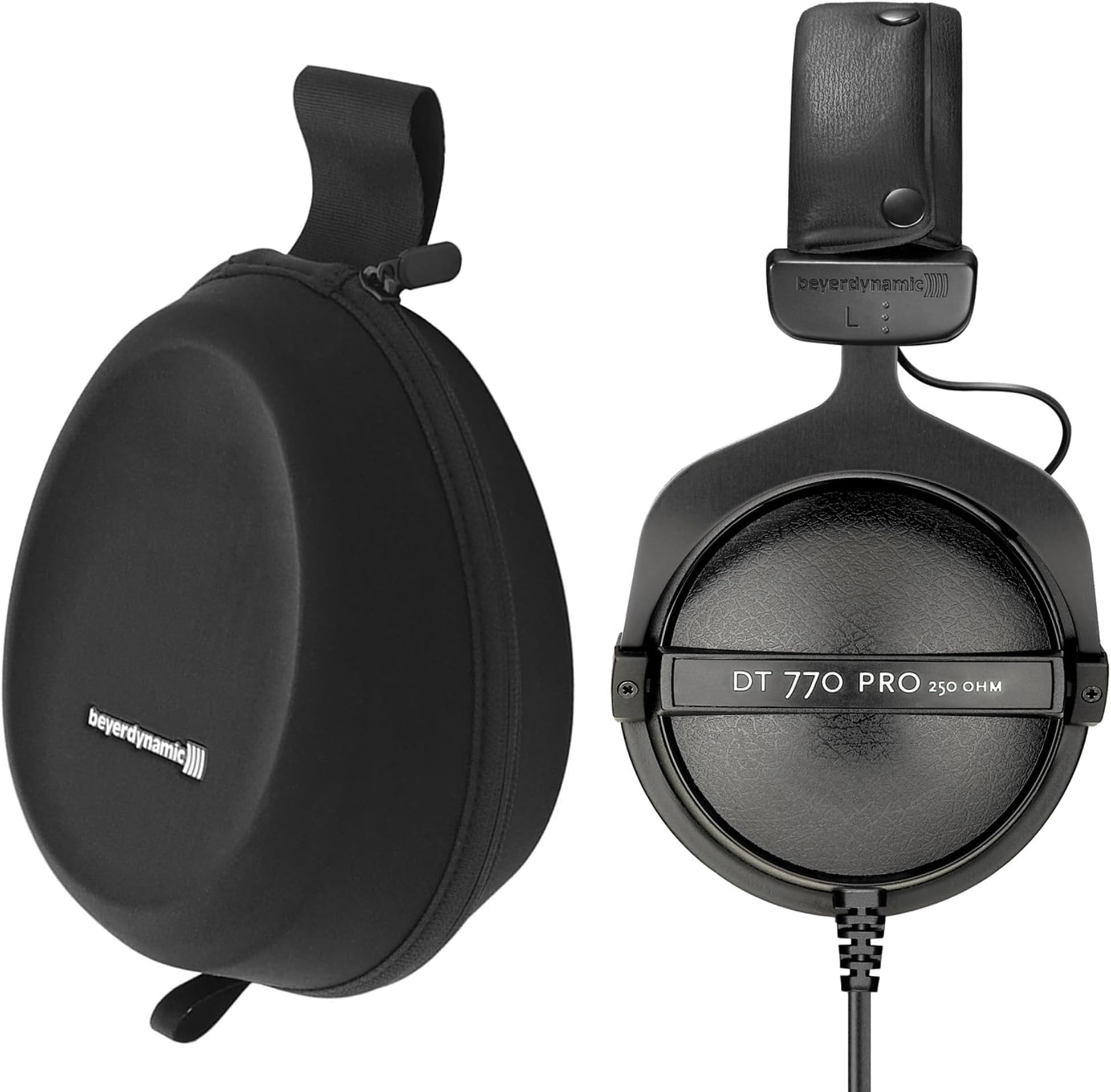 Amazon.com: beyerdynamic DT 770 PRO 250 Ohm Grey and DT Hardcase ...