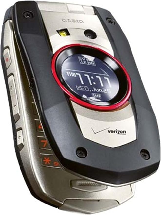 Casio G'zOne Boulder Phone, Black/Silver (Verizon Wireless) No Contract ...