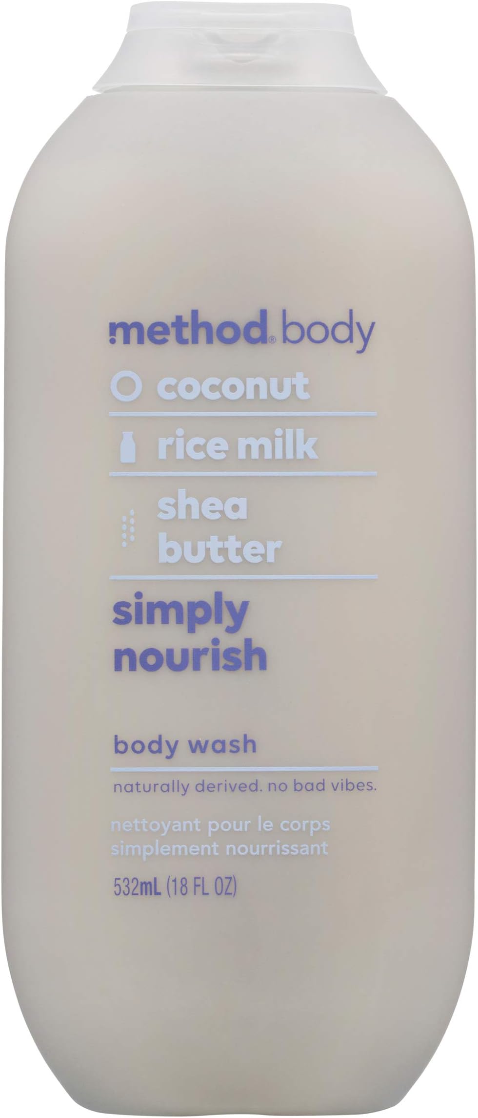 Amazon.com: Method Body Wash, Simply Nourish, Coconut, 18 Fl Oz ...