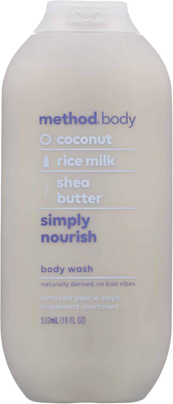 Method, Body Wash, Simply Nourish, 532ml : Amazon.co.uk: Beauty