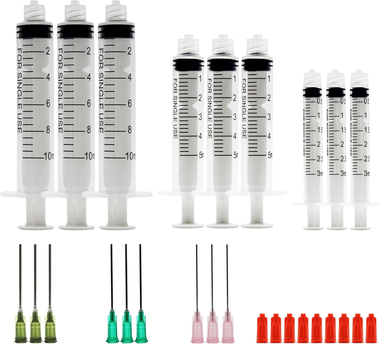 Amazon.com: Glue Applicator Syringe with Blunt Tip Needle and Cap, for ...