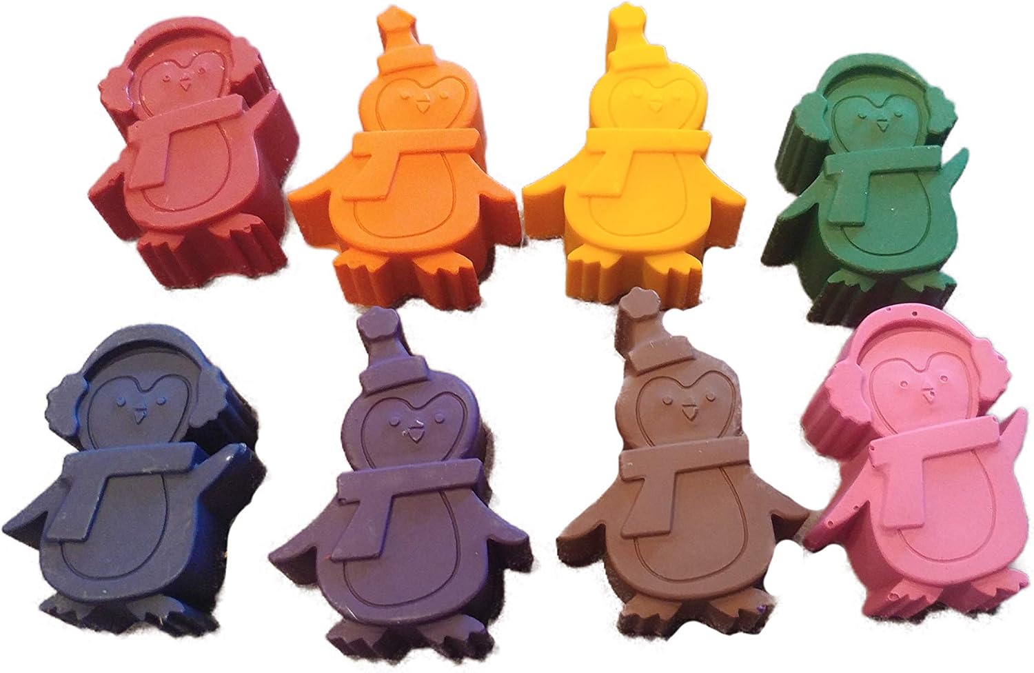 Amazon.com: Penguin Shaped Crayons, Set of 8 Non-Toxic Crayons : Toys ...