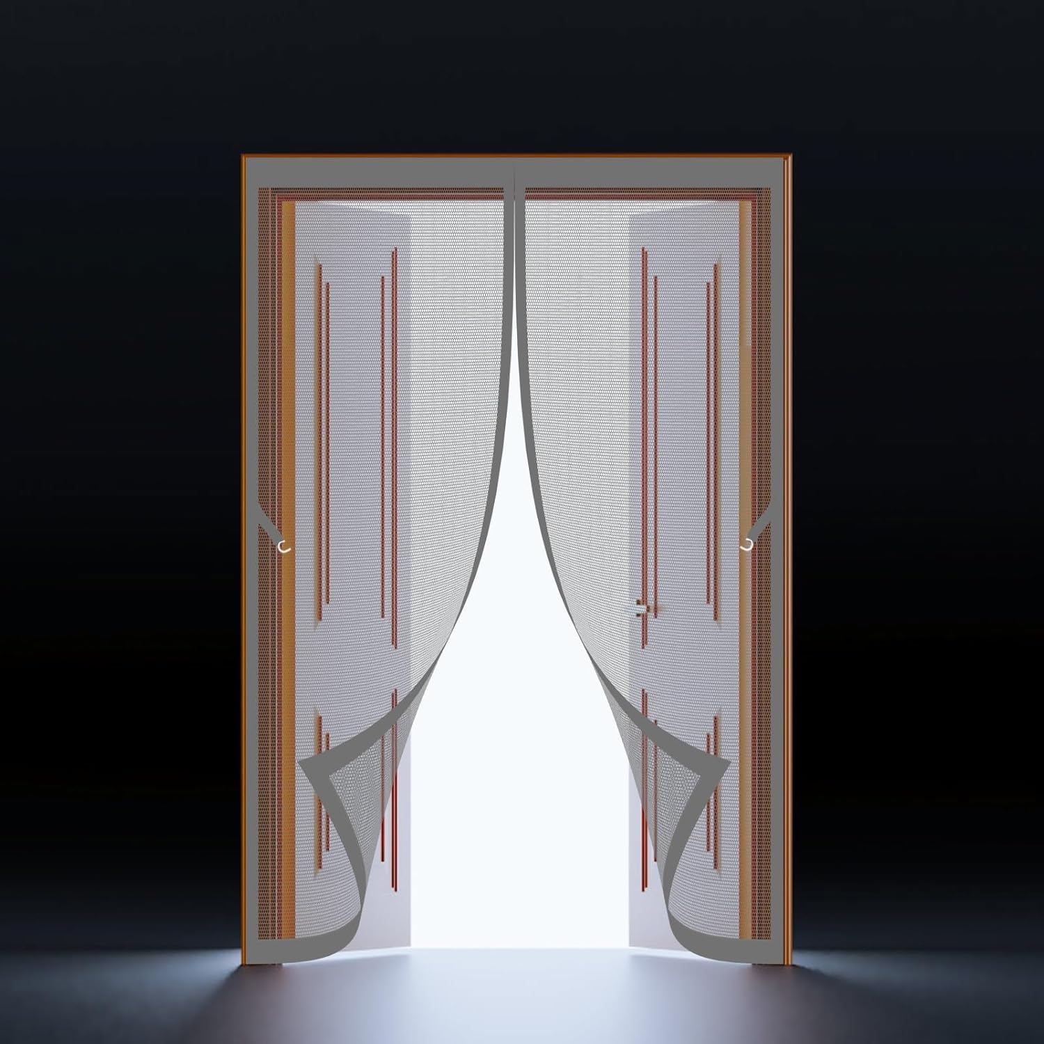 Magnetic Fly Insect Screen Door 205 x 260 cm(81 x 102inch) Fly Insect ...