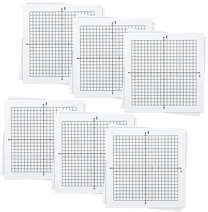 Amazon.com : 24 Pads Graph Paper Sticky Notes - Mini Graph Sticky Notes ...