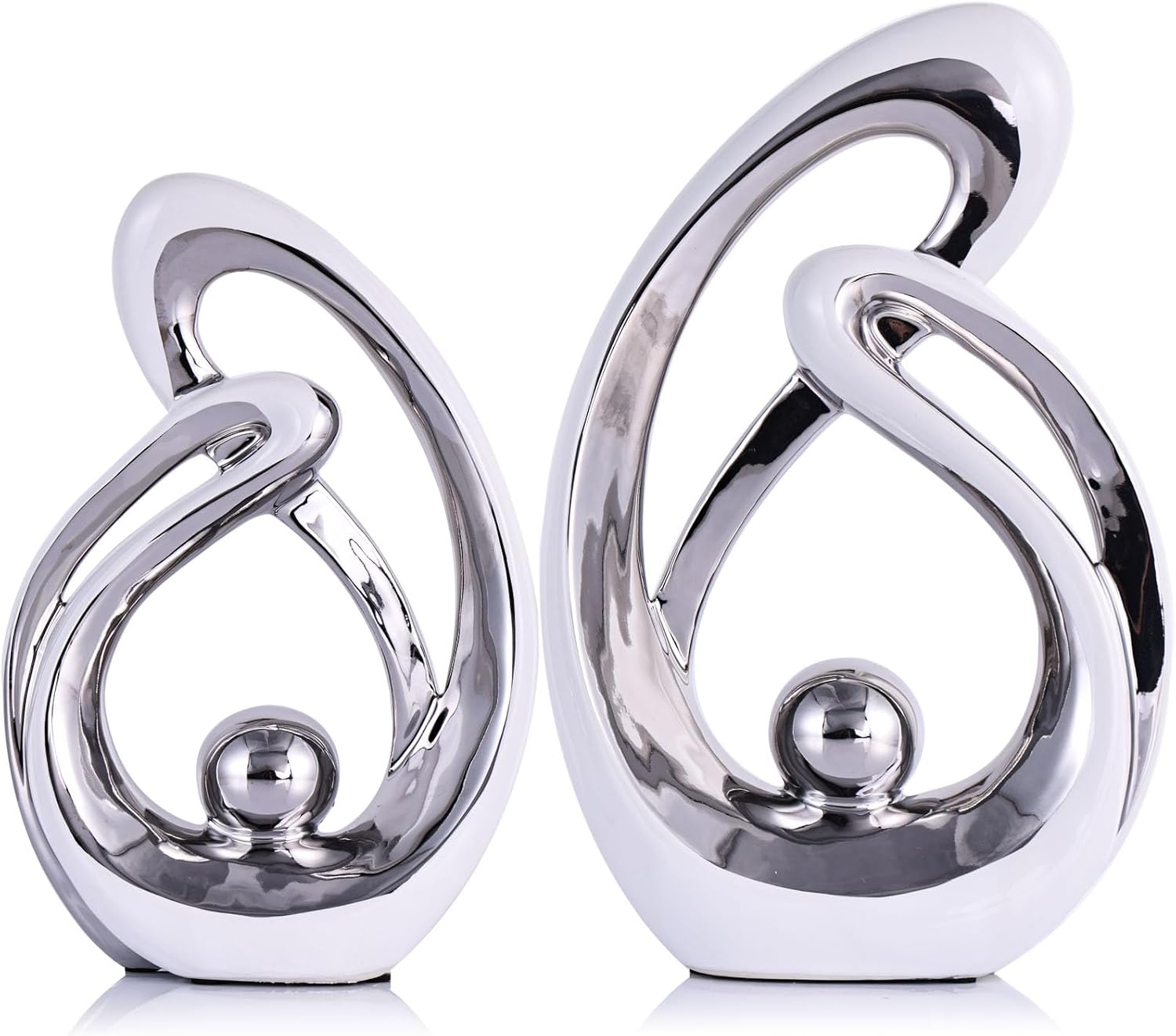 Amazon.com: Home Decor Accent,Porcelain Art Mid Century Bookshelf ...