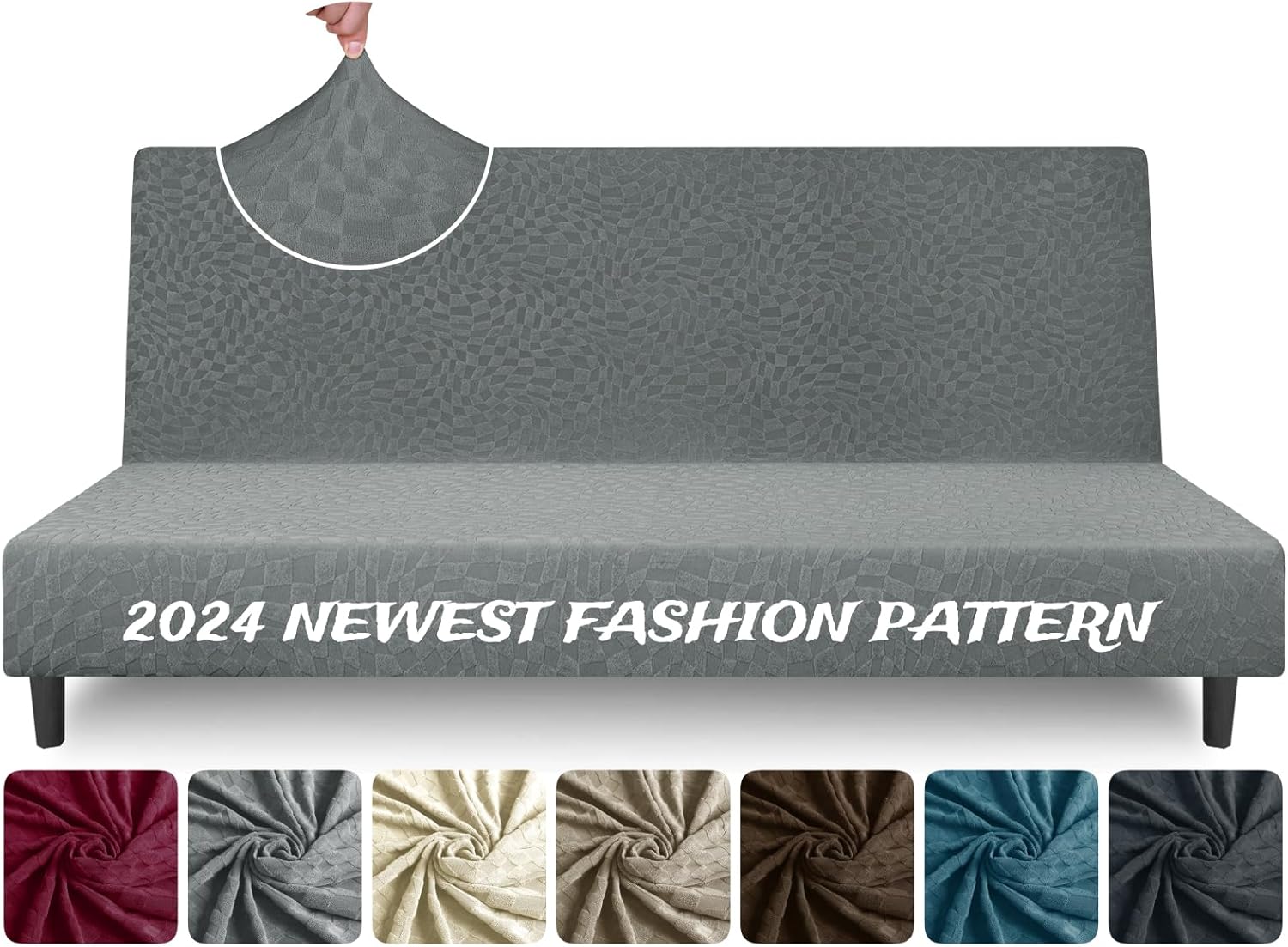 Amazon.com: ZNSAYOTX Stretch Futon Covers Full Size 2024 Fashion ...