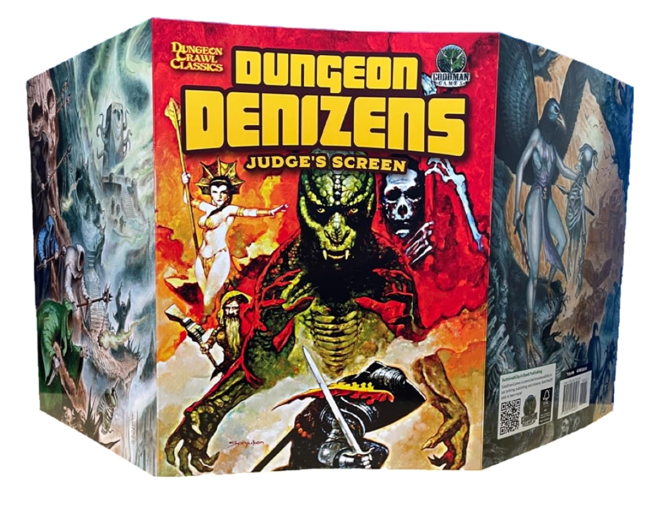Amazon.com: Dungeon Denizens DCC RPG Judge’s Screen: 9781961756168 ...