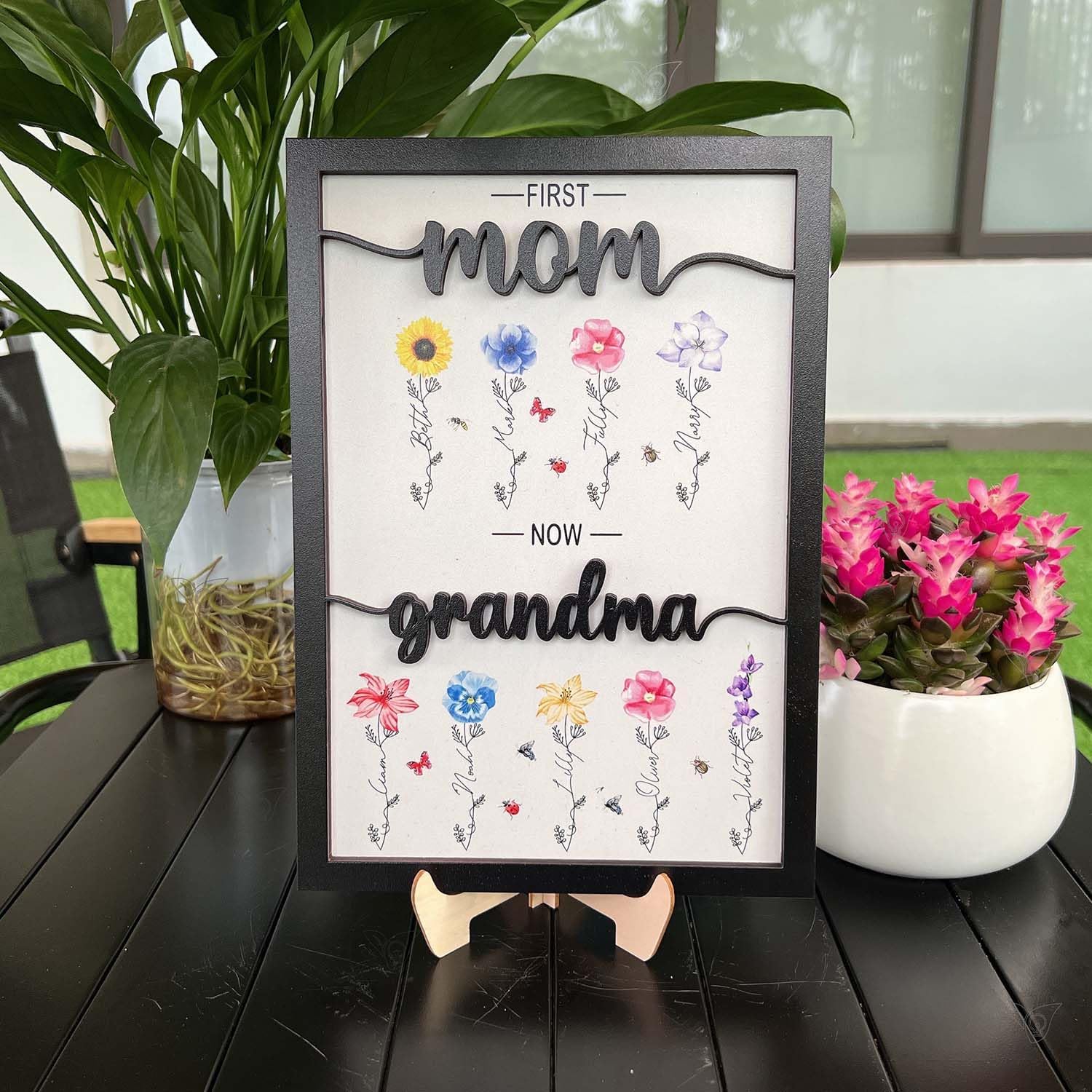 Amazon.com: Nazenti Custom Mothers Day Grandma Mom Gifts, Mom Garden ...