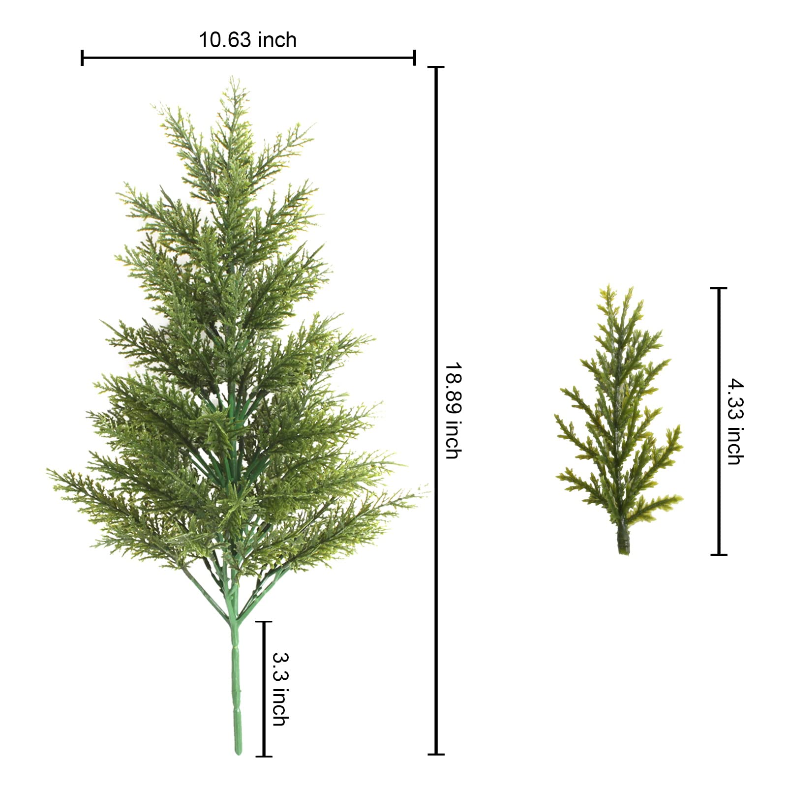 Mini Pinos Artificiales Árboles De Navidad Artificiales Premium