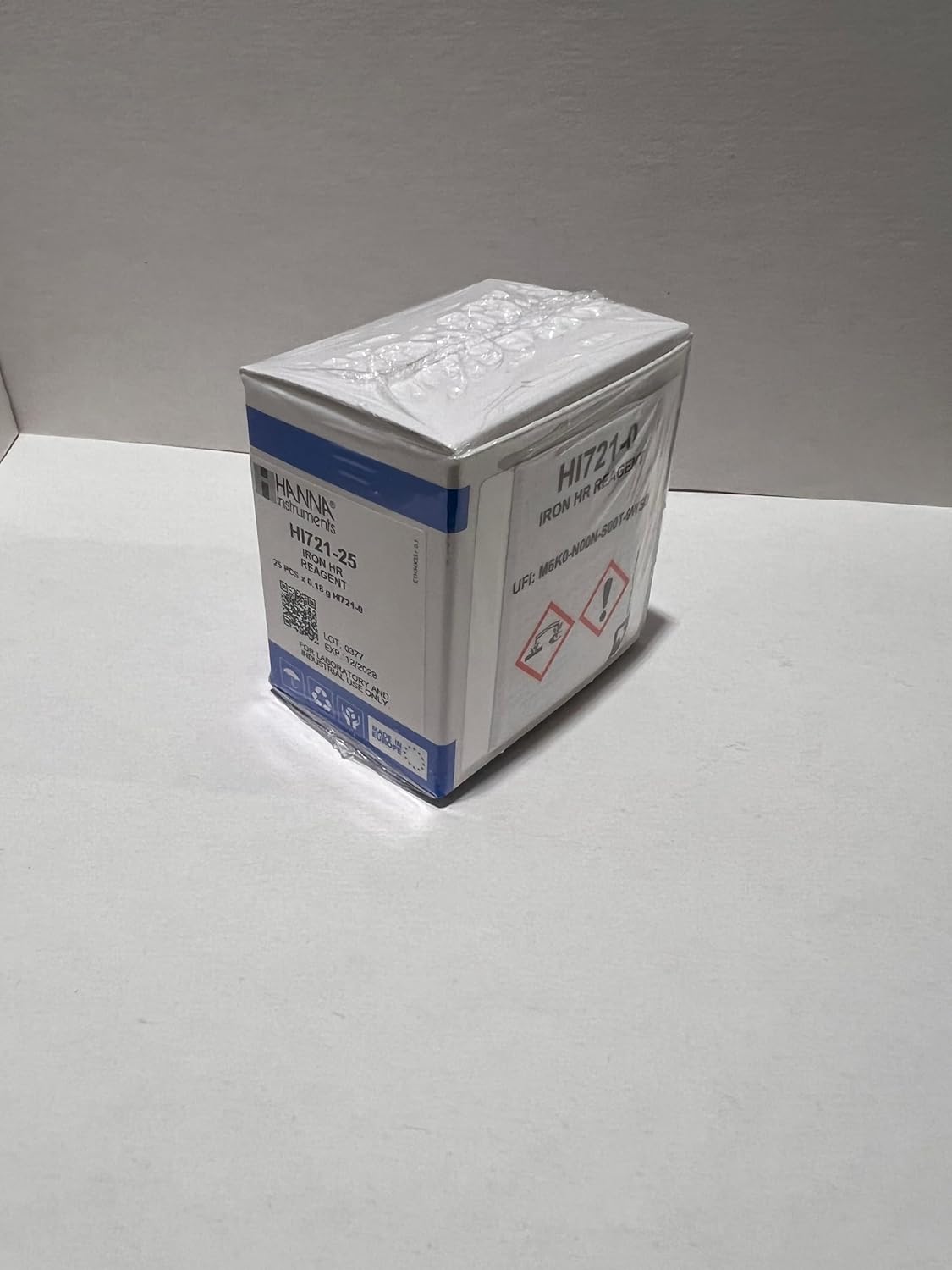 Iron Reagents, Part # HI721-25, One Box of 25 reagents for use with ...