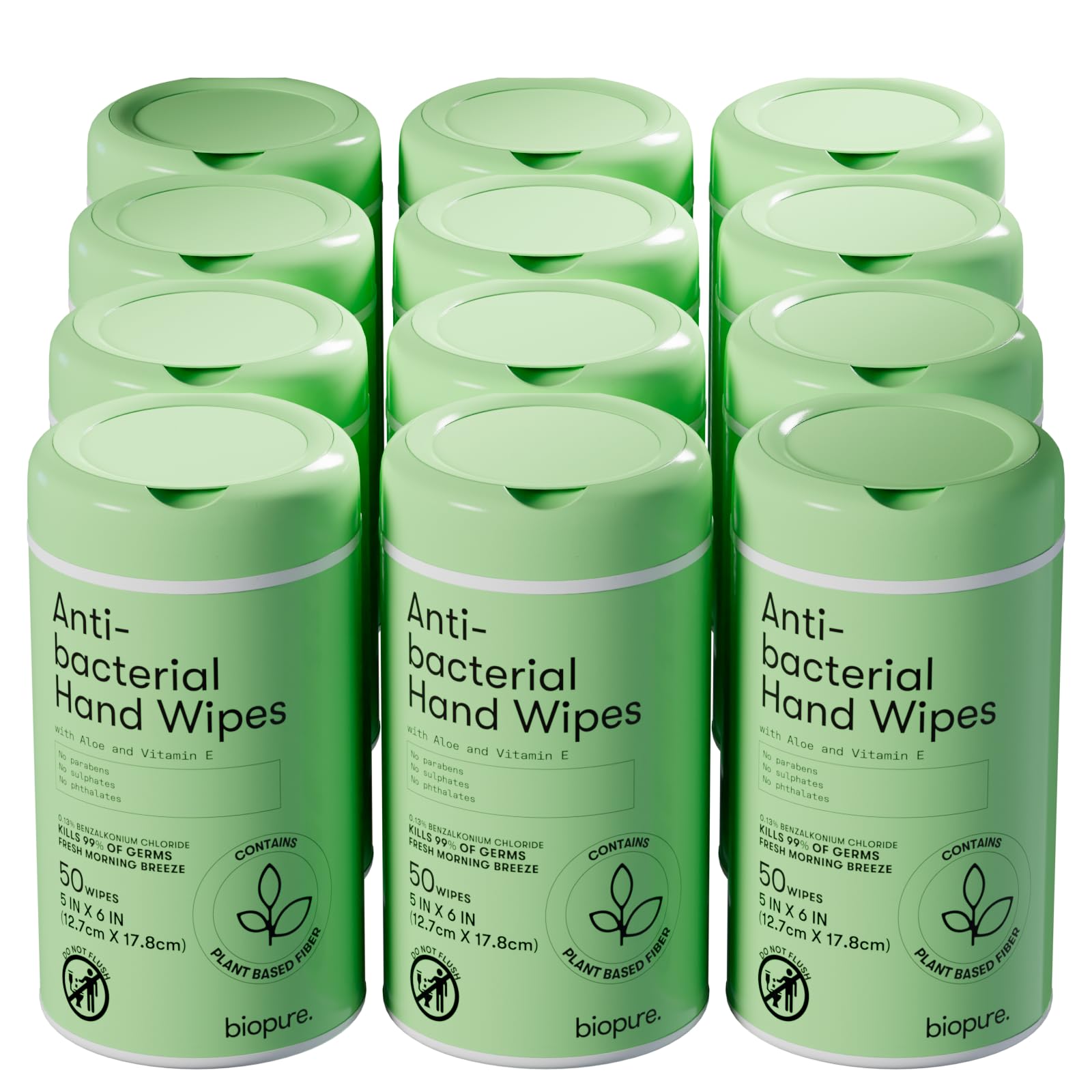 Snapklik.com : Biopure Antibacterial Hand Wipes Fresh Morning Breeze ...