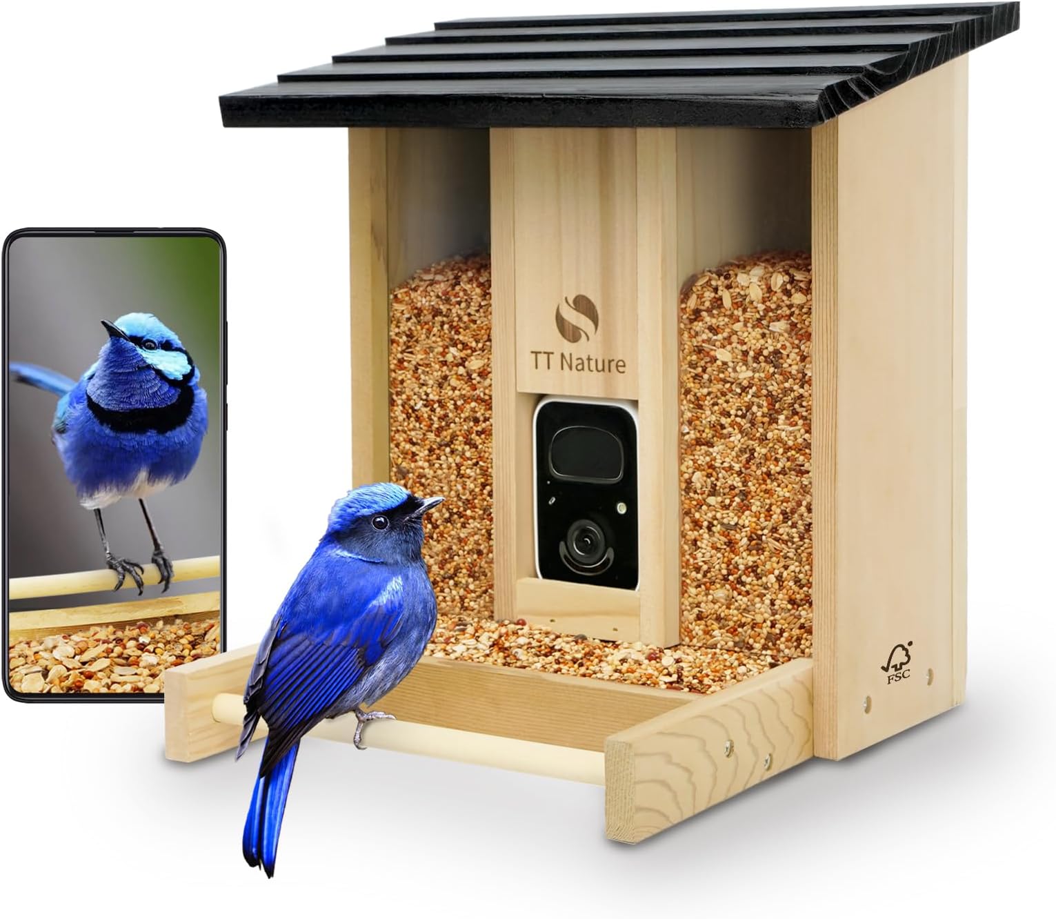 Amazon.com : Smart Bird Feeder with Camera,Bird Camera Feeder Video ...