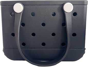 Amazon.com: GBB Rubber Tote Bag Small Beach Bag Waterproof Outdoor Tote ...