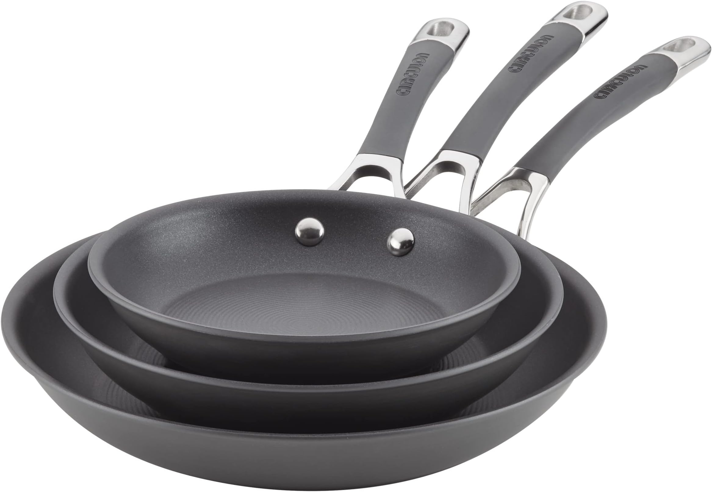 Amazon.com: Calphalon Premier Hard-Anodized Nonstick 10-Inch and 12 ...