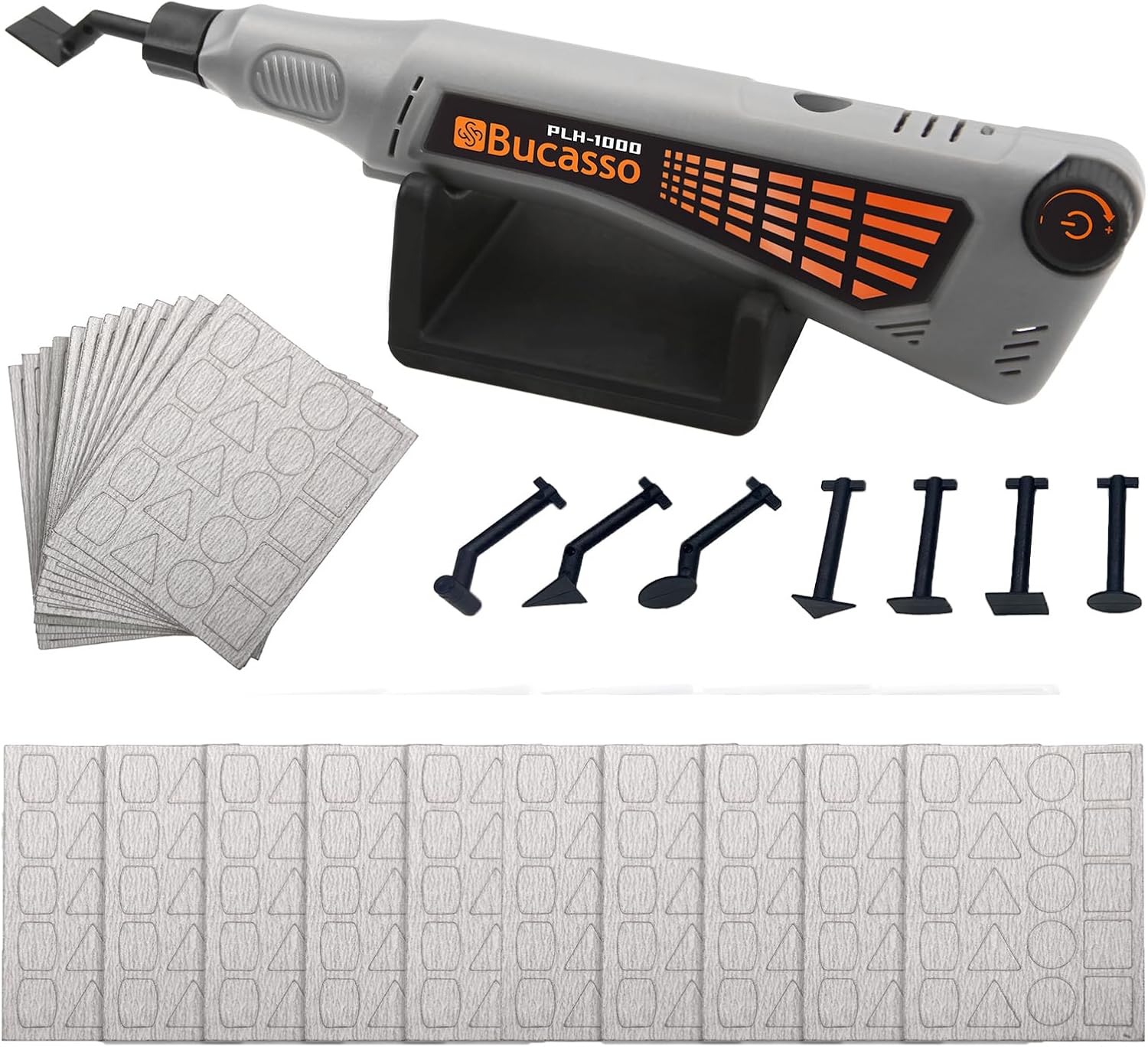 Cordless Pen Sander, Variable Speed and USB Charging with LED Light ...