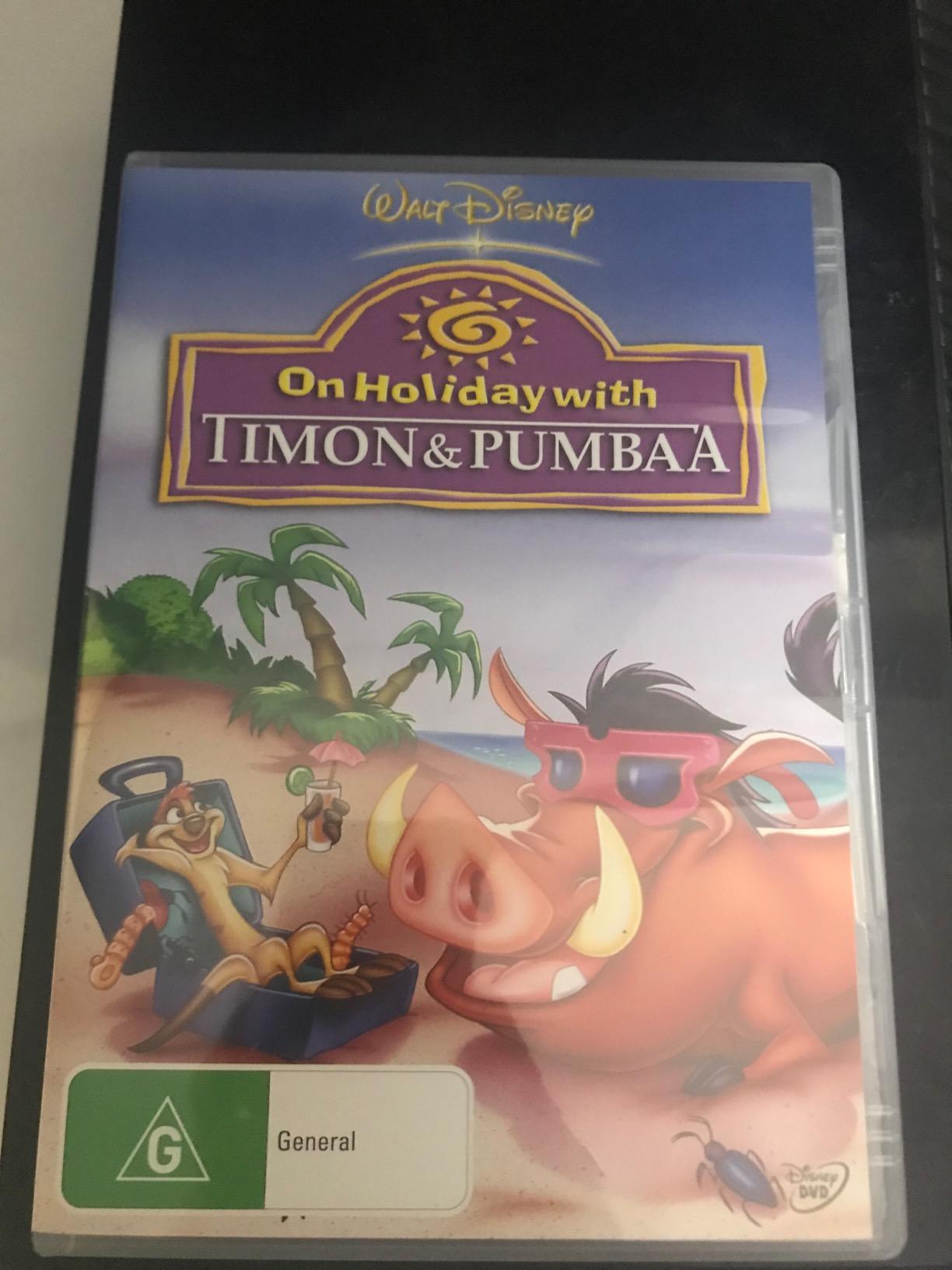 On Holiday with Timon & Pumbaa (DVD) : Julie Morgavi, Various Others ...