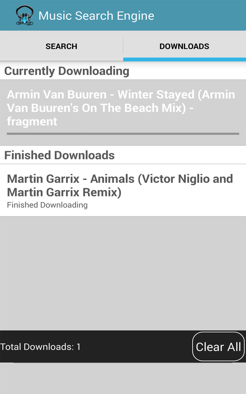 Music Search Engine - App on Amazon Appstore