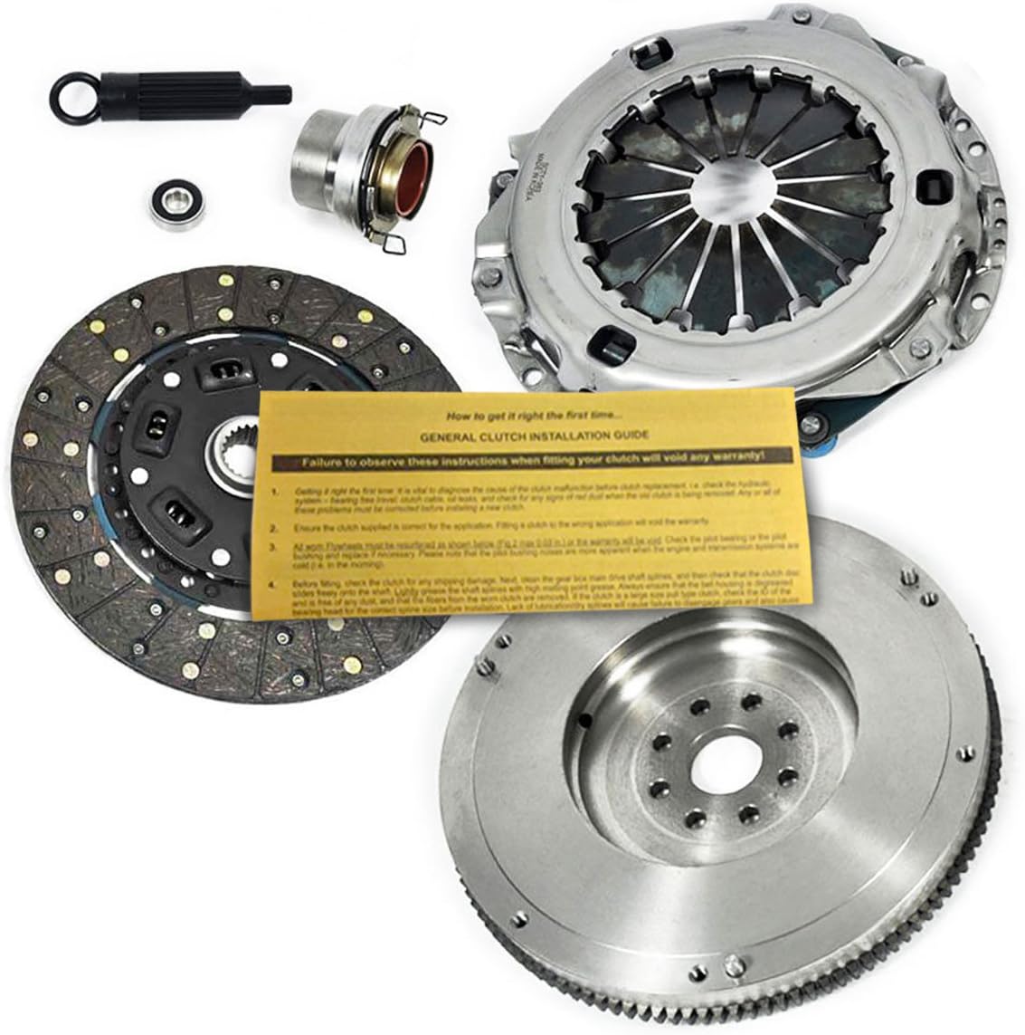 Amazon.com: EFT Racing HD Clutch Kit With OEM Flywheel For Toyota ...