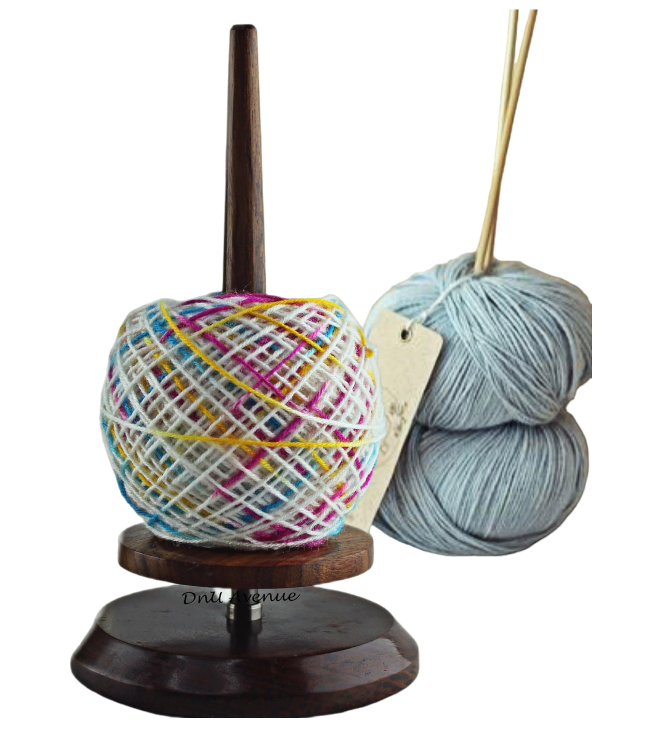 Amazon.com: Yarn Holder Stand Spindal Storage for Skeins of Yarn Wool ...