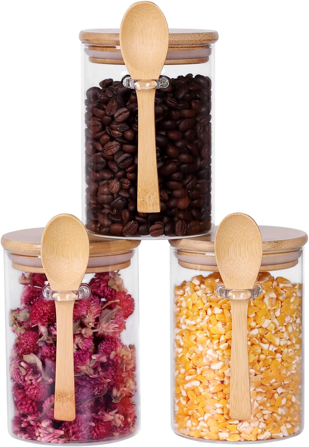 Amazon.com: Yesland 6 Pack Tea Tin Canister with Airtight Double Lids ...