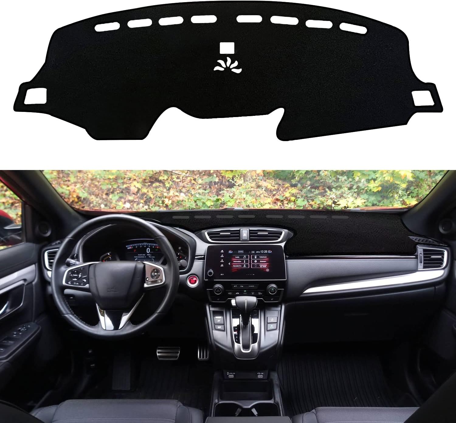 Amazon.com: KEEGTBOX Dash Mat Cover Custom Interior Center Console ...