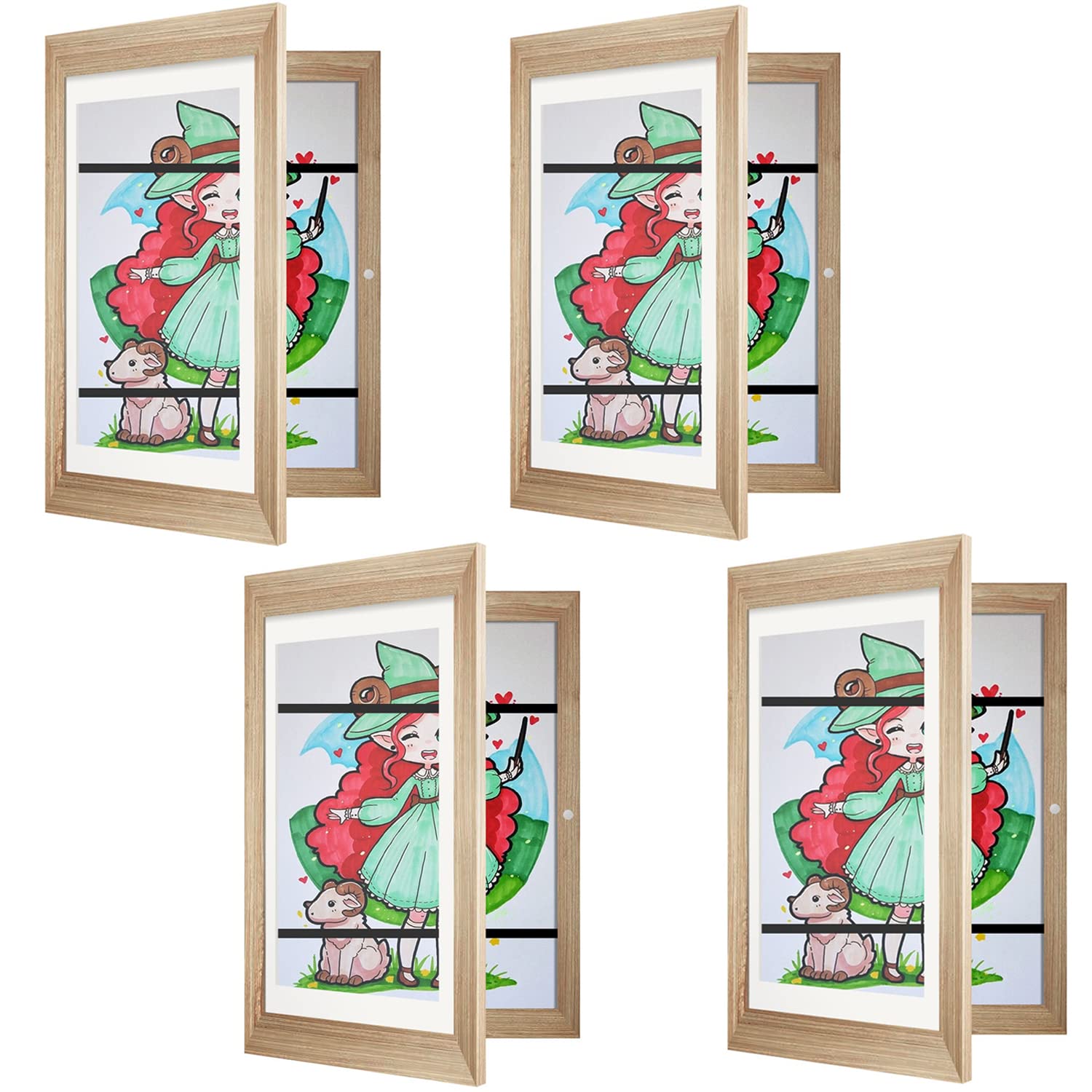 Art Projects Picture Frame Golden State Art Kids Art Frames Set Of