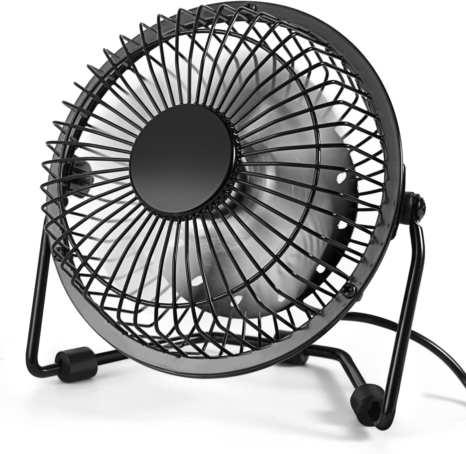 Amazon.com: Chchmu USB Fan 4 Inch Mini USB Desk Table Fan Personal ...