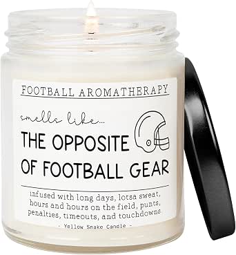 Amazon.com: Football Gift, Football Candle, Smells Like The Opposite of ...