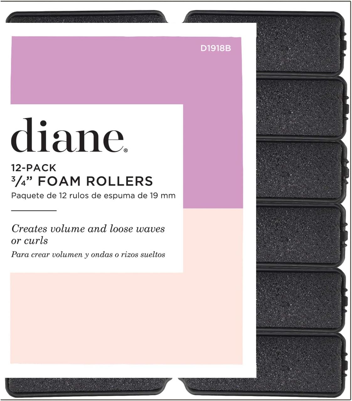 Amazon.com : Annie Classic Foam Cushion Rollers #1053, 10 Count Green ...