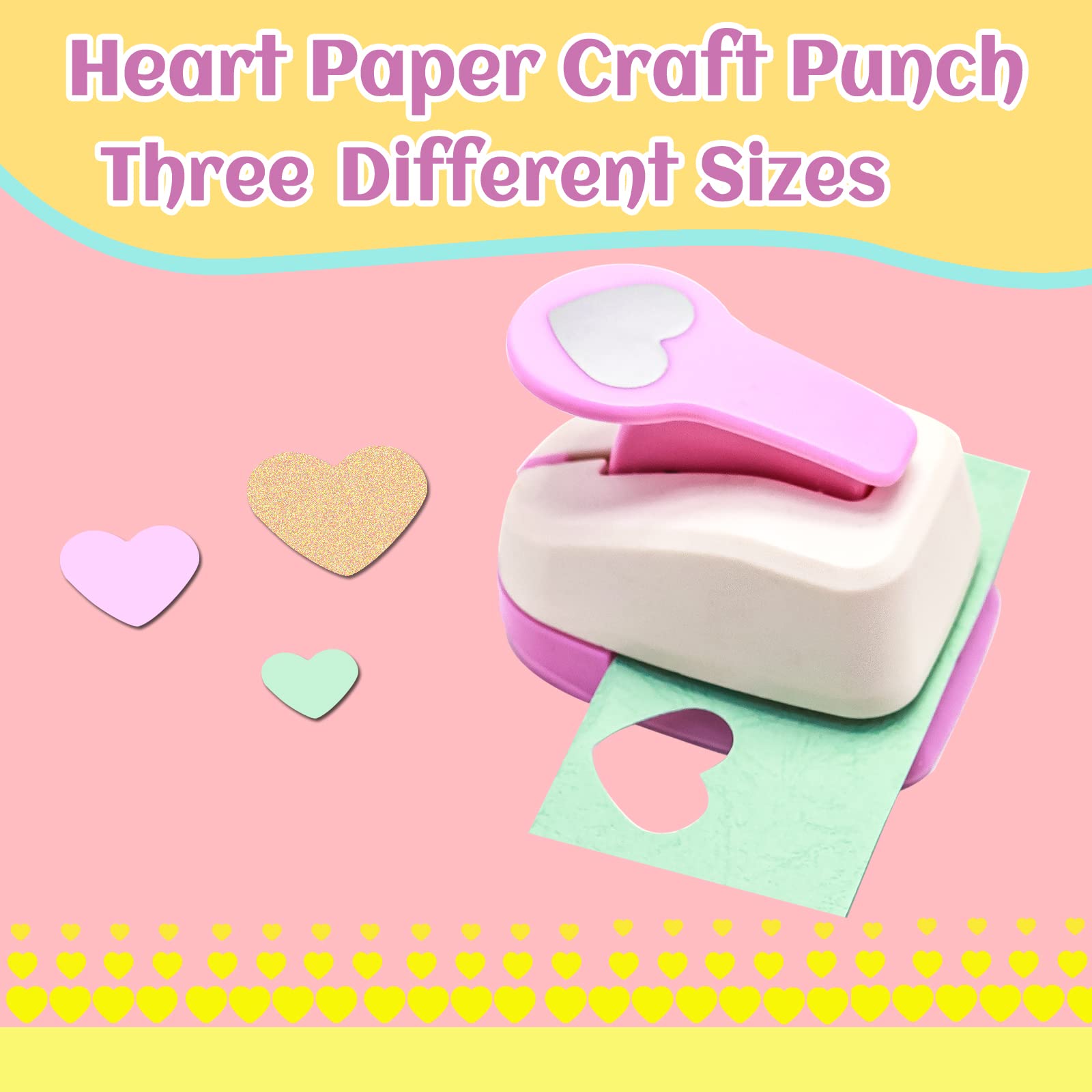 Snapklik.com : Paper Punch, Heart Hole Punch, Heart Shaped Hole Puncher ...