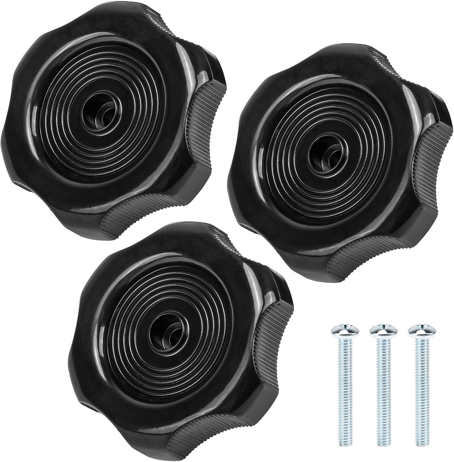 Amazon.com: Dairrr Fuuu RV Window and Vent Knob Replacement 1" Shaft ...