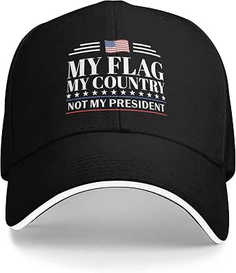 Not My President Golf Hats FDT 8647 Political Protest Baseball Cap ...
