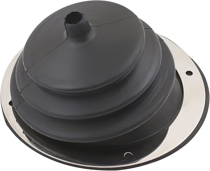Amazon.com: Mr. Gasket Small Round Shifter Boot, Black : Automotive