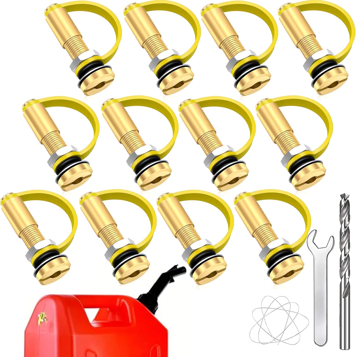 Amazon.com: Fuel Gas Tank Vent Cap, 12-Pack Extended Upgraded Fuel Gas ...