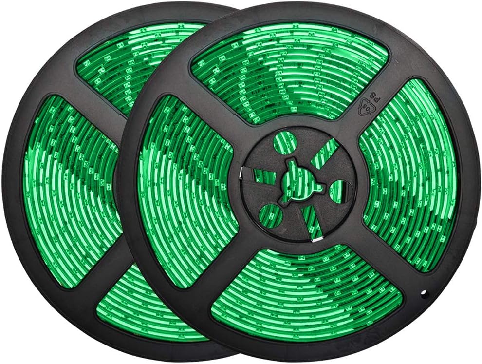Amazon.com: Water-resistance IP65, 12V Waterproof Flexible LED Strip ...