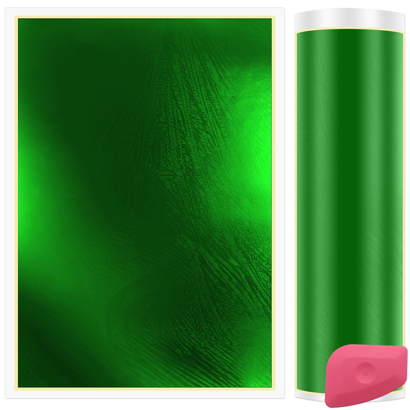 Amazon.com: Frddiud Laser Engraving Marking Color Paper, 2 PCS Green ...