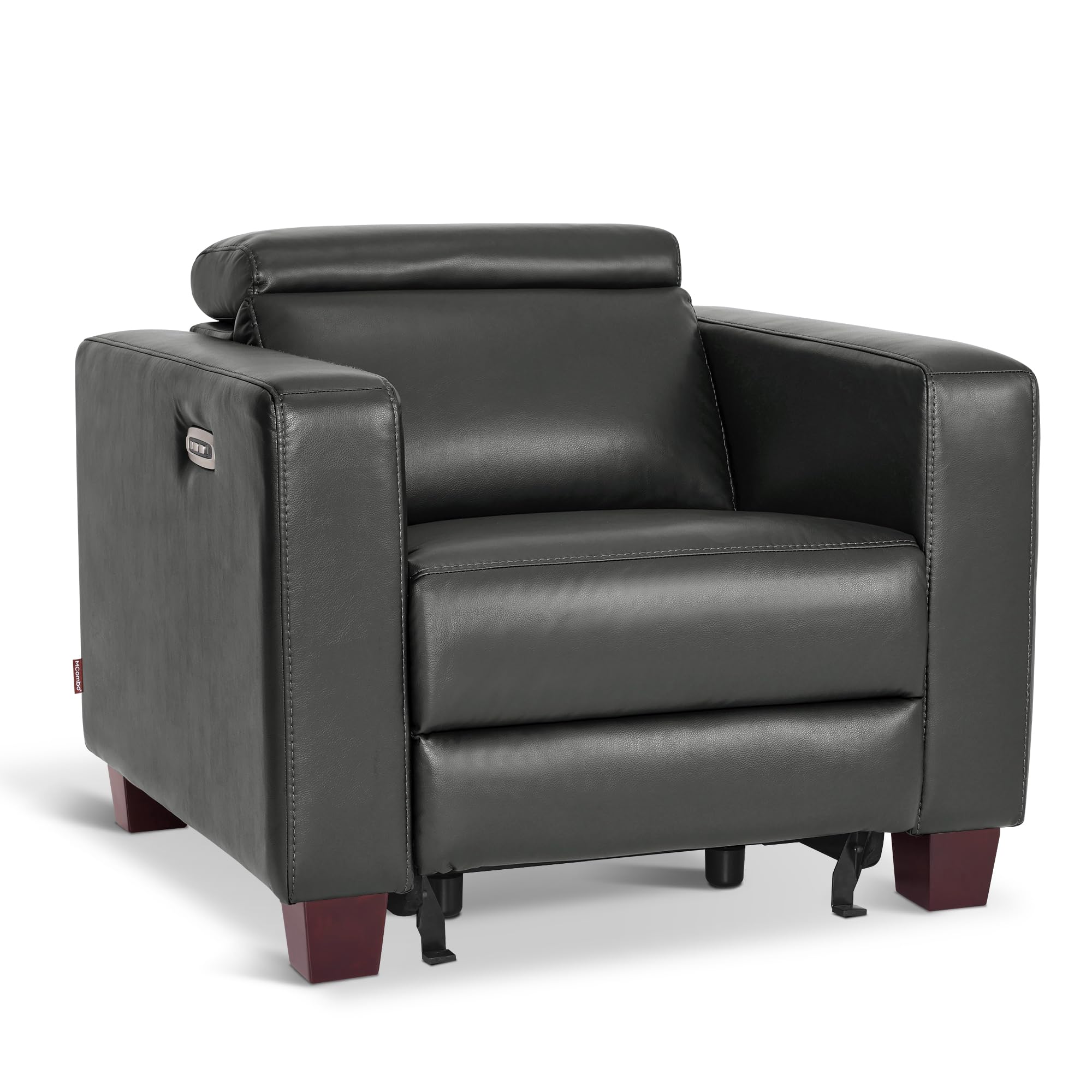 Amazon.com: MCombo Wall-Hugger High Leg Power Recliner Chair with ...