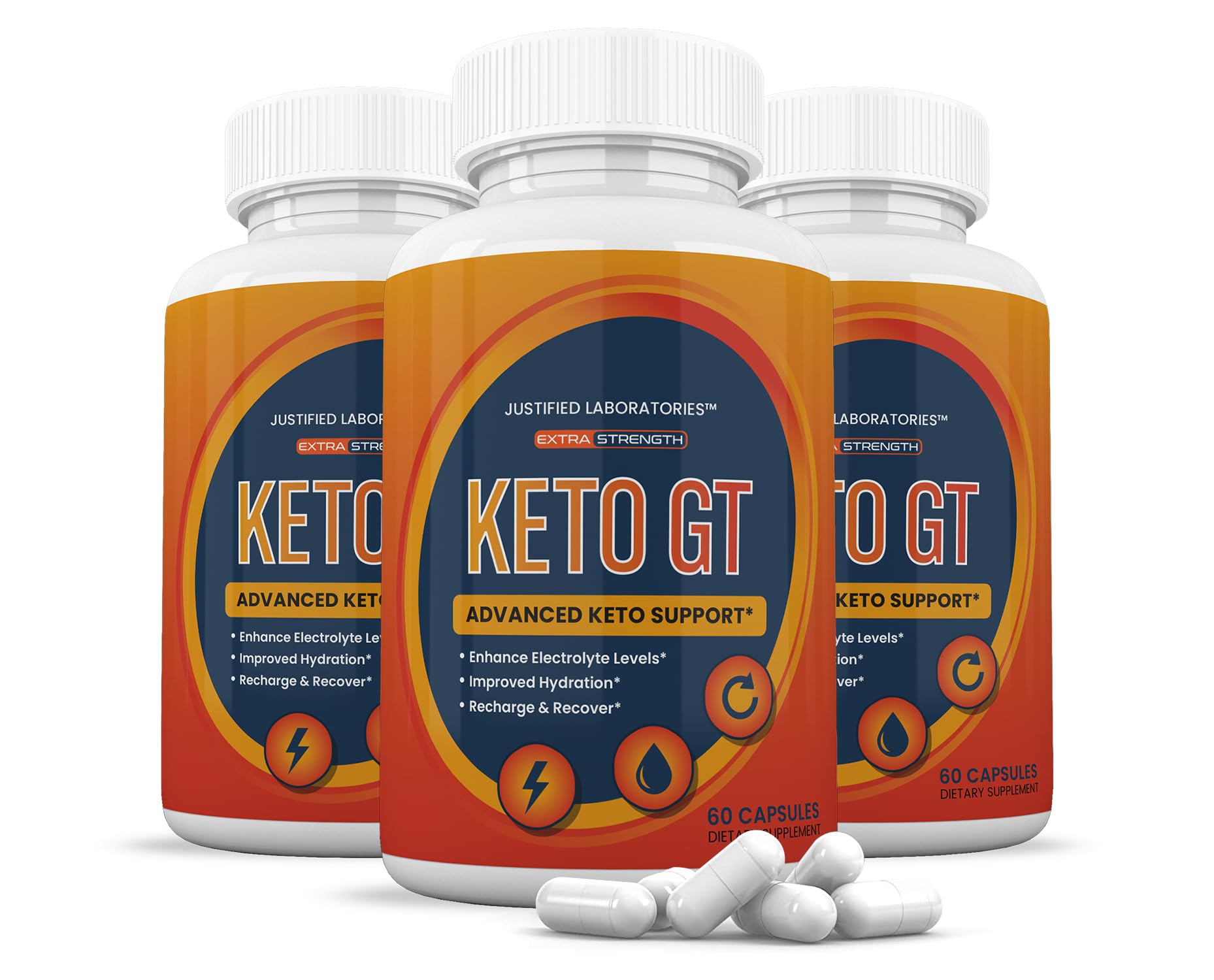 Amazon.com: (3 Pack) Keto GT Keto Pills 1275MG New & Improved Formula ...